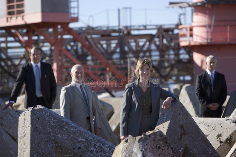 An architectural team stock image. Image of strength, satisfaction ...