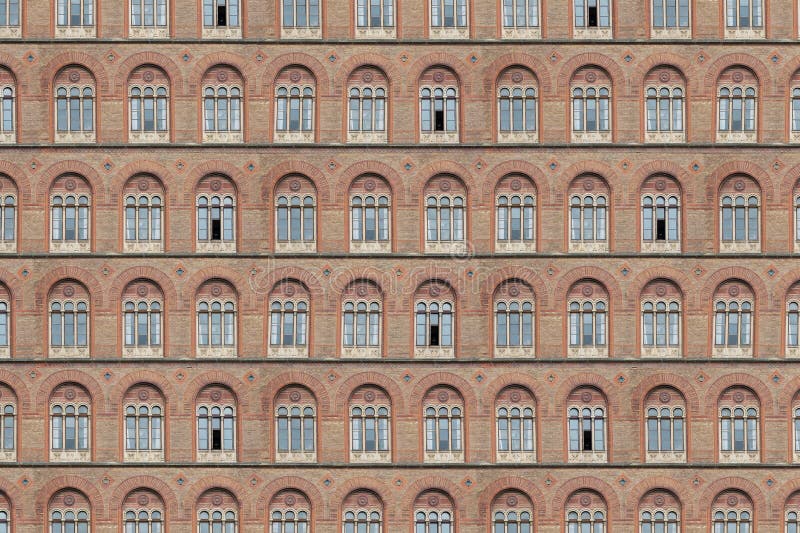 Architectural Texture of an Old Building Made of Brick Stock Photo ...