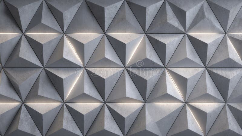 Architectural Tile Texture, Seamless Repeating Modern Concrete Geometric Relief Stock Image ...