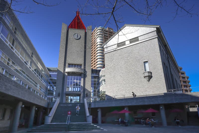 The Architectural View of a Modern Building Waseda University SDec 6 ...