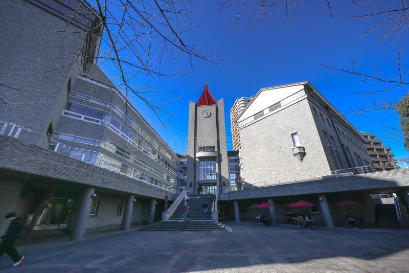 The Architectural View of a Modern Building Waseda University SDec 6 ...