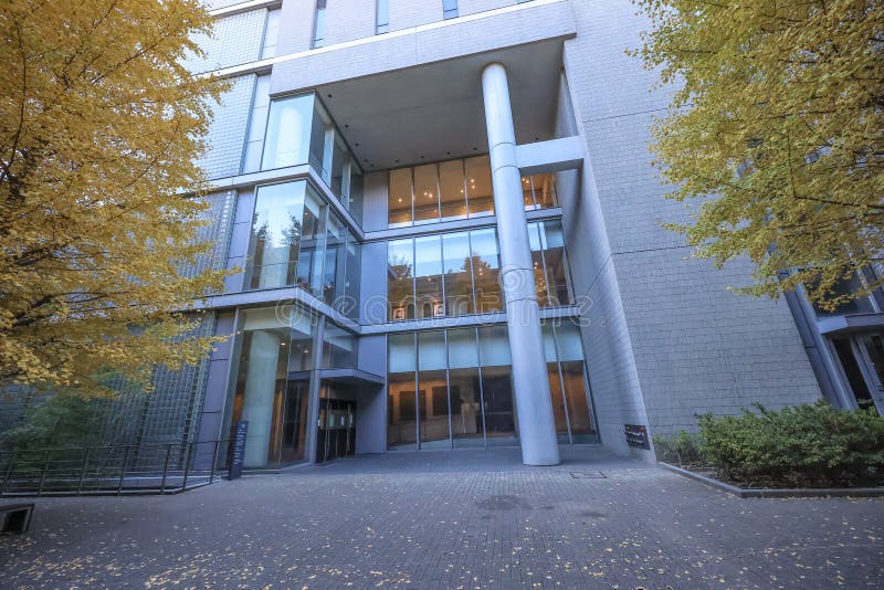 The Architectural View of a Modern Building Waseda University SDec 6 ...