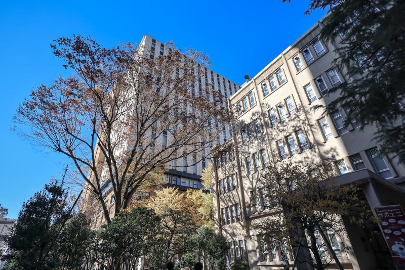 The Architectural View of a Modern Building Waseda University SDec 6 ...