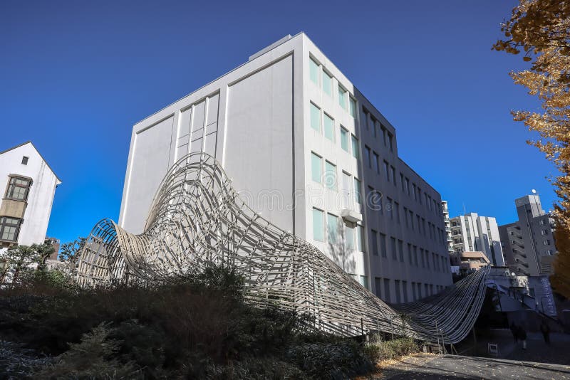The Architectural View of a Modern Building Waseda University SDec 6 ...