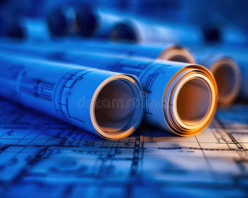 Architectural Wall Blueprint Decor, Image Wall Blueprint, Structural ...