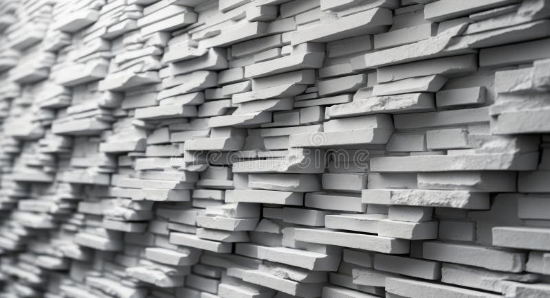 Architectural White Stone Wall Texture Modern Interior Design Element ...