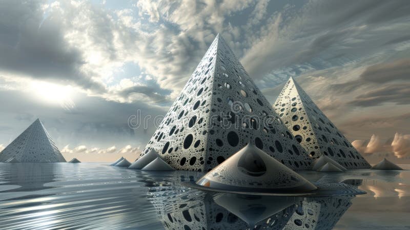 An Architecturalinspired Composition of Experimental Pyramid Structures ...