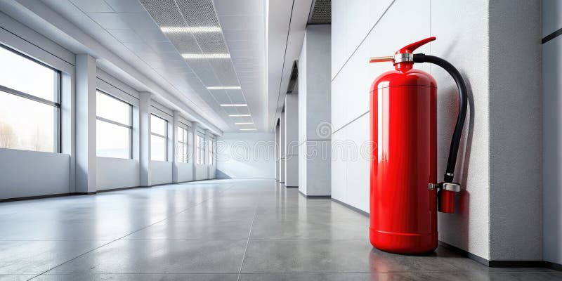 Striking Red Fire Extinguishers Stock Illustrations – 5 Striking Red ...