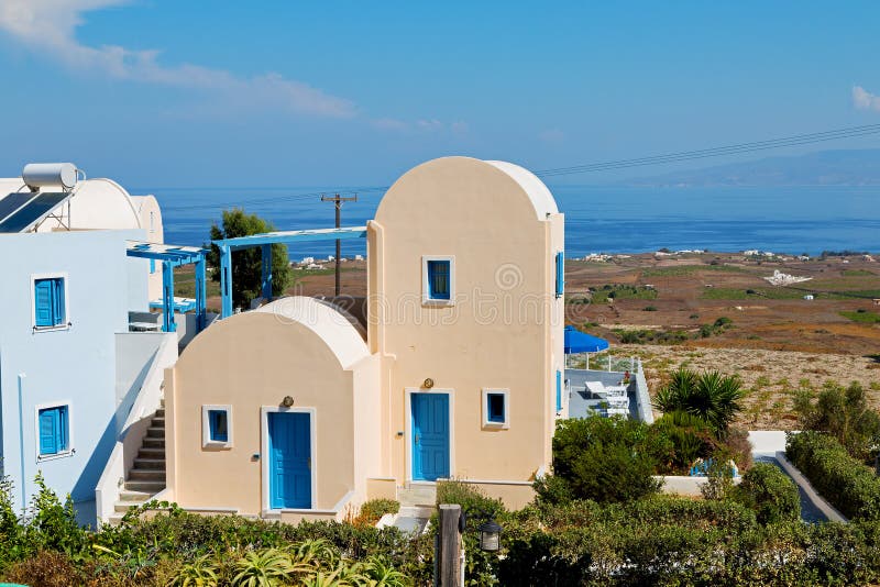 Maison Grecque Dans Bleu Et Blanc Photos Stock - Téléchargez 420 Photos ...