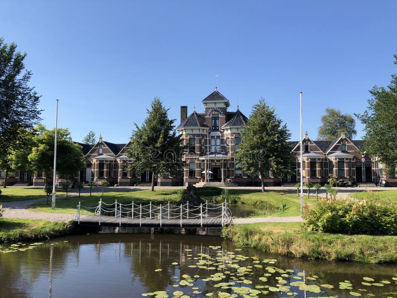 Architecture in Akkrum stock photo. Image of pompeblad - 186234276