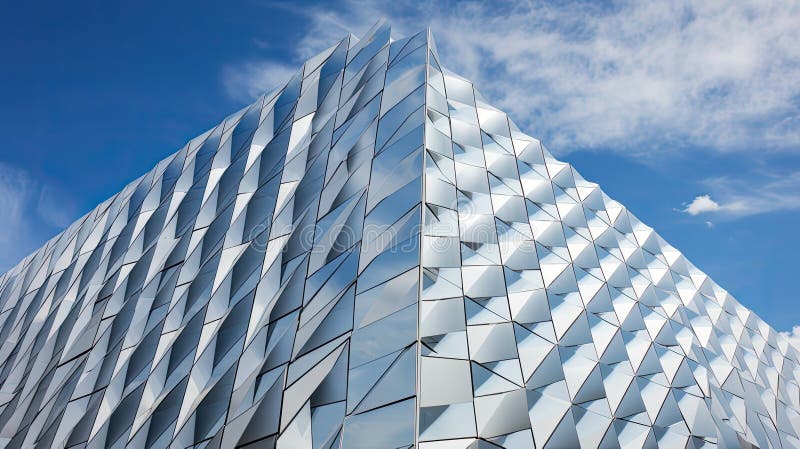 Architecture Aluminum Panel Building Stock Illustration - Illustration ...