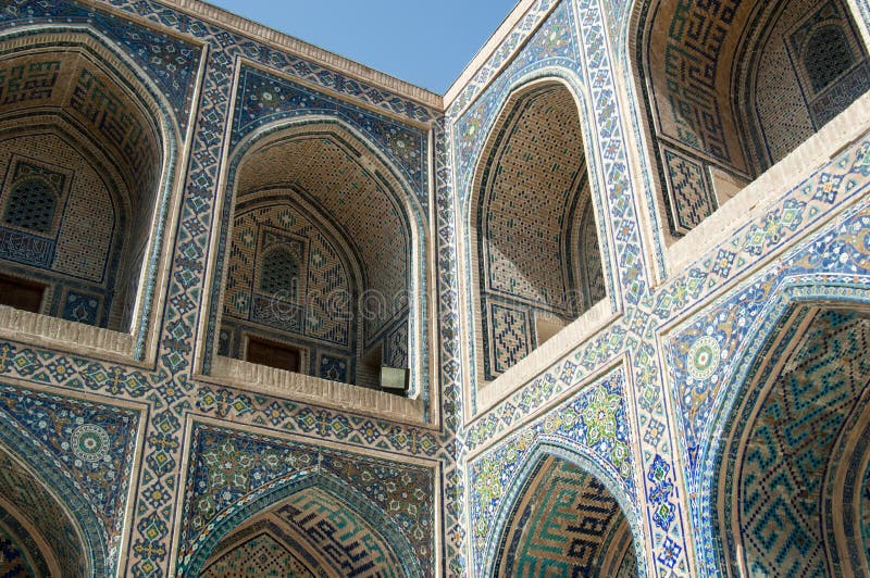 The Architecture of Ancient Samarkand Stock Photo - Image of house ...