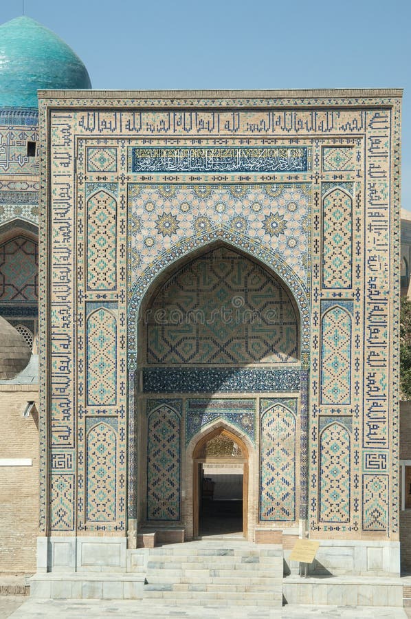 The Architecture of Ancient Samarkand Stock Image - Image of muslim ...