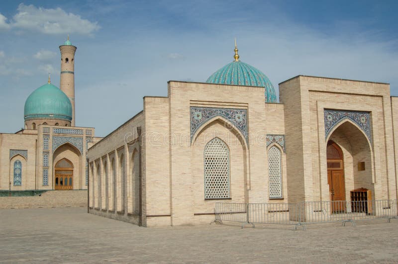 The Architecture of Ancient Samarkand Stock Image - Image of silk ...