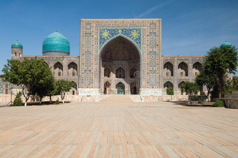 The Architecture of Ancient Samarkand Stock Photo - Image of samarkand ...