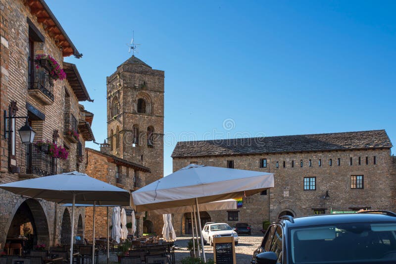 Architecture of an Ancient Spanish Village Editorial Stock Image ...