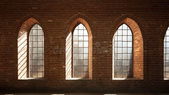 Architecture Angled Brick Wall Stock Illustration - Illustration of ...