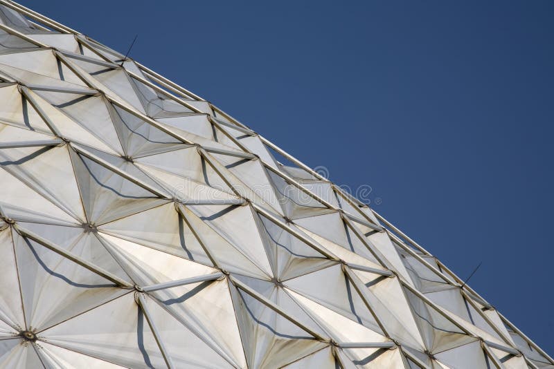 Abstract Geodesic Triangle Pattern Stock Photo - Image of geodesic ...