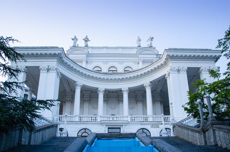 Architecture Background Classical Building with Columns Stock Image ...