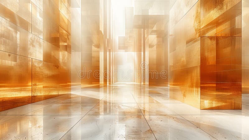 Architecture Background with Geometric Pattern with Modern Building ...