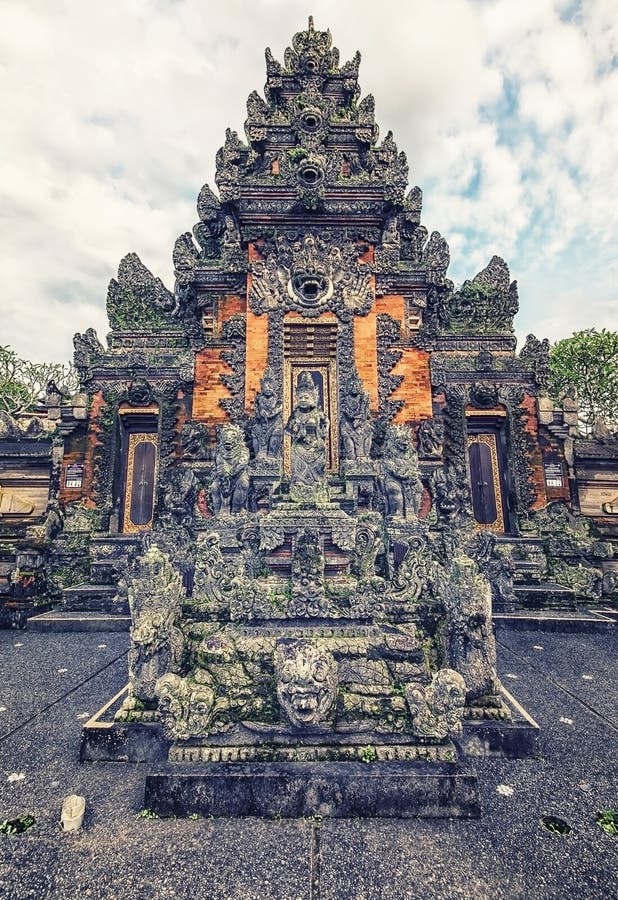 Architecture in Bali stock image. Image of heritage - 265916863