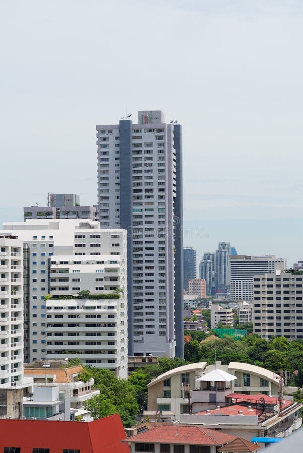 Architecture of Bangkok. editorial stock photo. Image of skyscraper ...