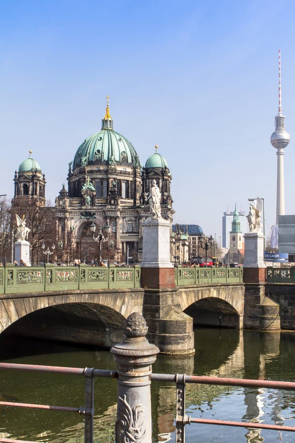 Berlin Cathedral Berliner Dom, Germany Editorial Stock Photo - Image of ...