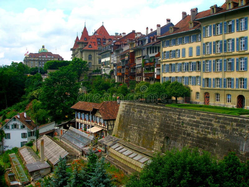 Architecture of Bern stock image. Image of tourism, architecture - 45333043