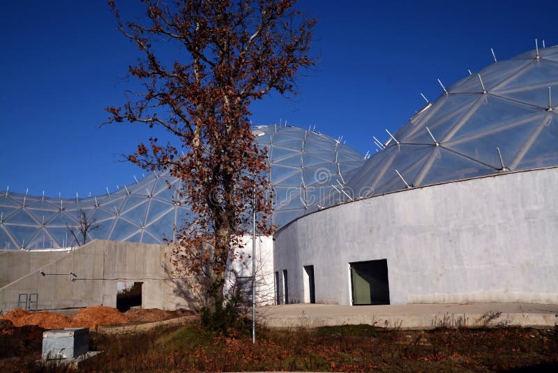 Architecture of the Biodom in the Budapest Zoo Editorial Photo - Image ...