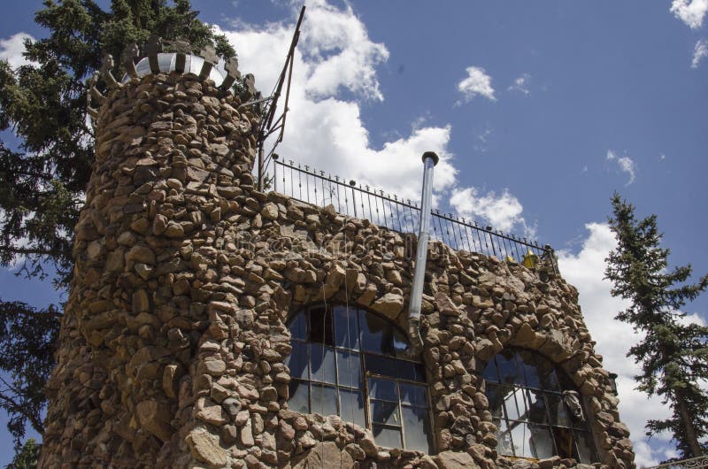 Architecture of Bishops Castle in Colorado Stock Image - Image of ... Architecture of Bishops Castle in Colorado Stock Image - Image of ...