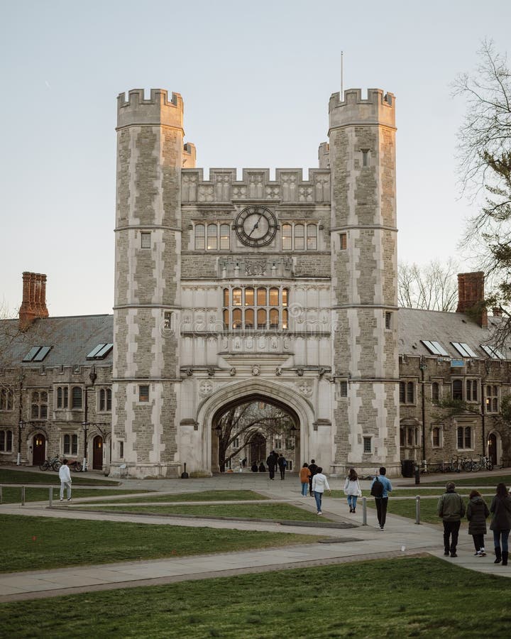 Blair Arch Architecture at Princeton University, Princeton, New Jersey Stock Photo - Image of ...