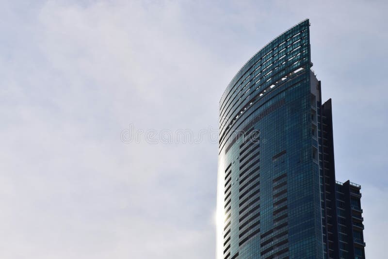 Architecture Blue Business Building City Stock Image - Image of ...