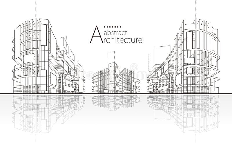 Architecture Building Construction Perspective Design,abstract Modern ...