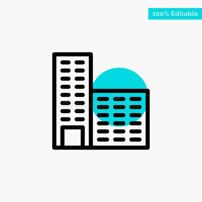 Architecture, Building, Construction Turquoise Highlight Circle Point ...