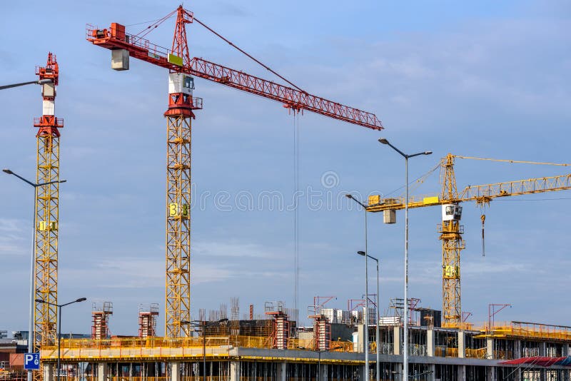 Architecture, Building, Site Stock Image - Image of construction ...