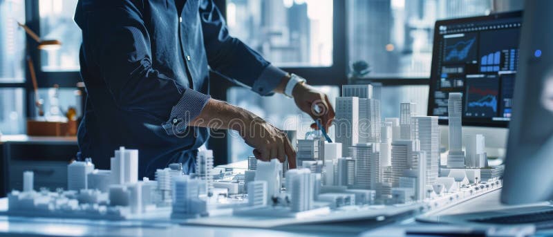 Architecture Bureau: Architects and Engineers Working on a Prototyping ...