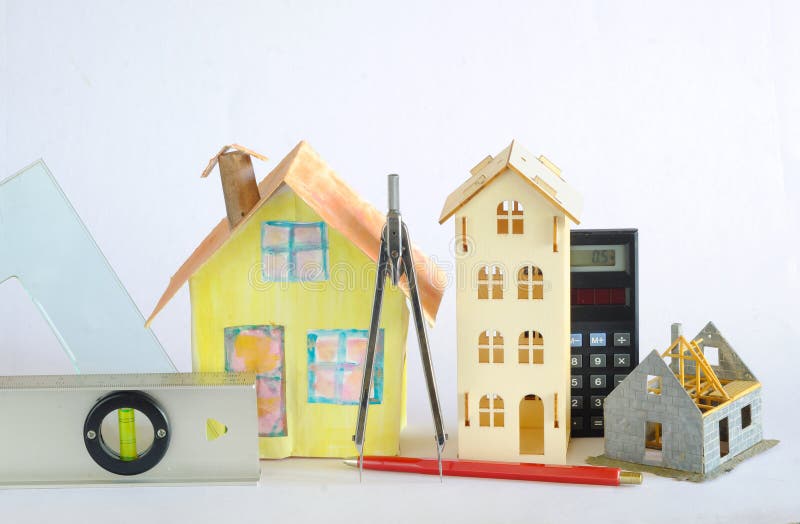 Architecture,business,finance and Construction Concept. Shell of an ...