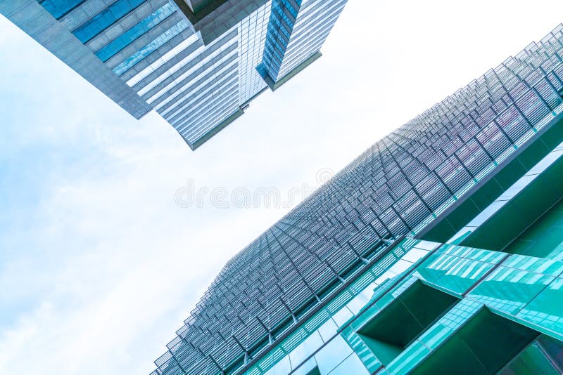 Architecture Business Office Building Exterior Skyscraper Stock Photo ...