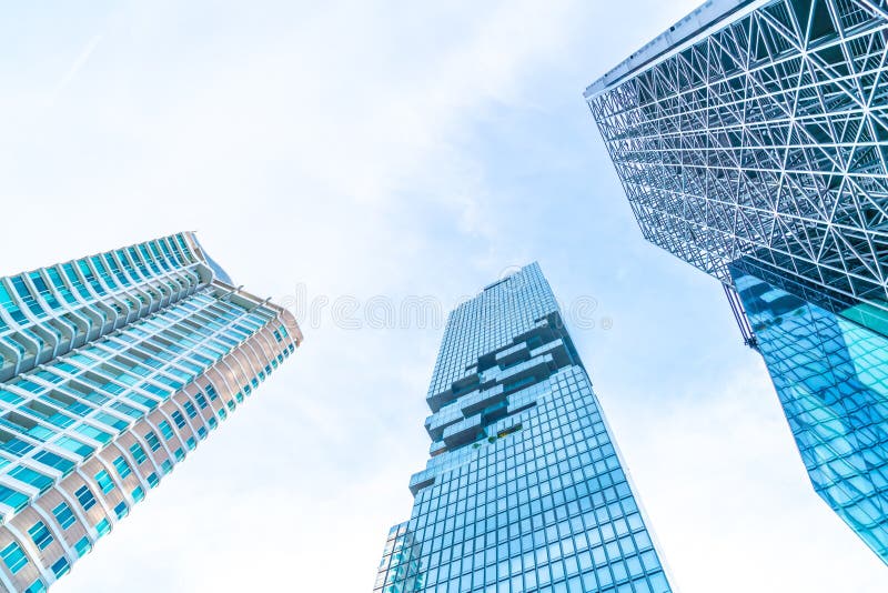 Architecture Business Office Building Exterior Skyscraper Stock Image ...