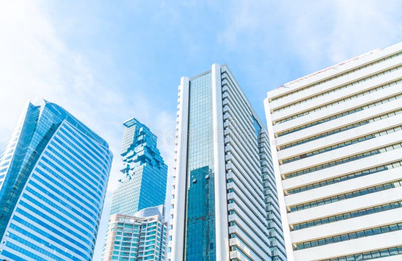 Architecture Business Office Building Exterior Skyscraper Stock Photo ...