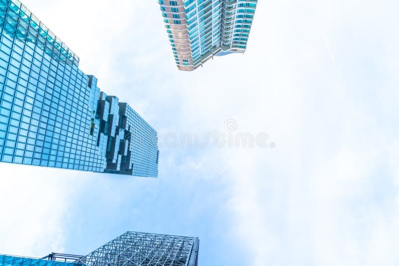 Architecture Business Office Building Exterior Skyscraper Stock Image ...