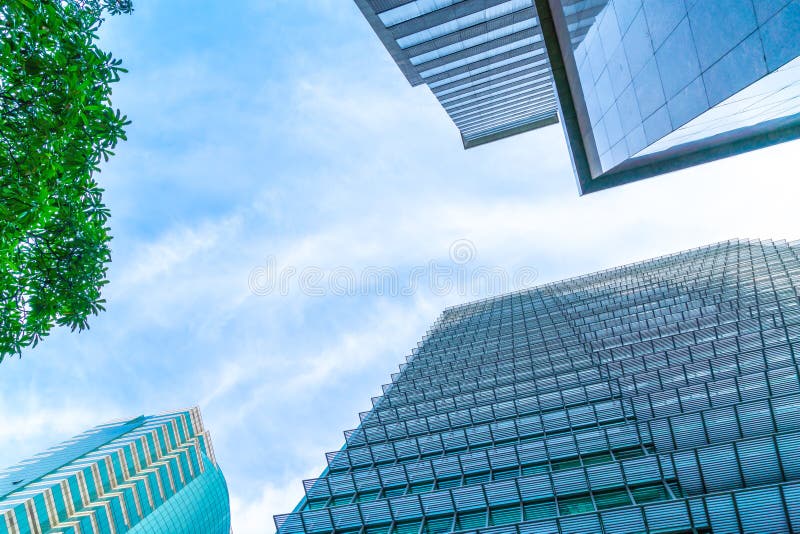 Architecture Business Office Building Exterior Skyscraper Stock Image ...