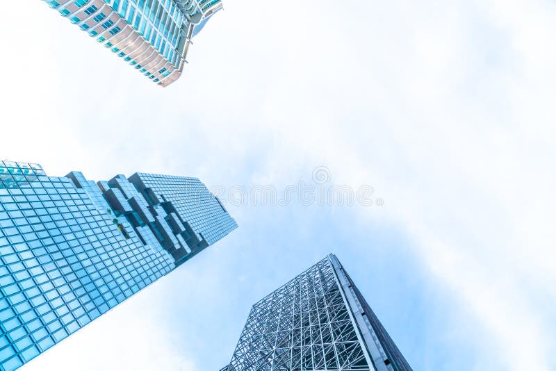 Architecture Business Office Building Exterior Skyscraper Stock Image ...