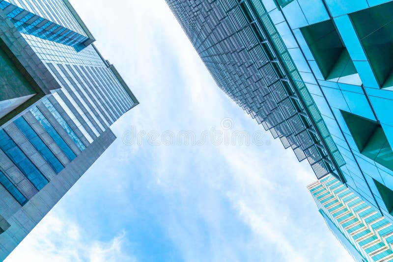 Architecture Business Office Building Exterior Skyscraper Stock Image ...