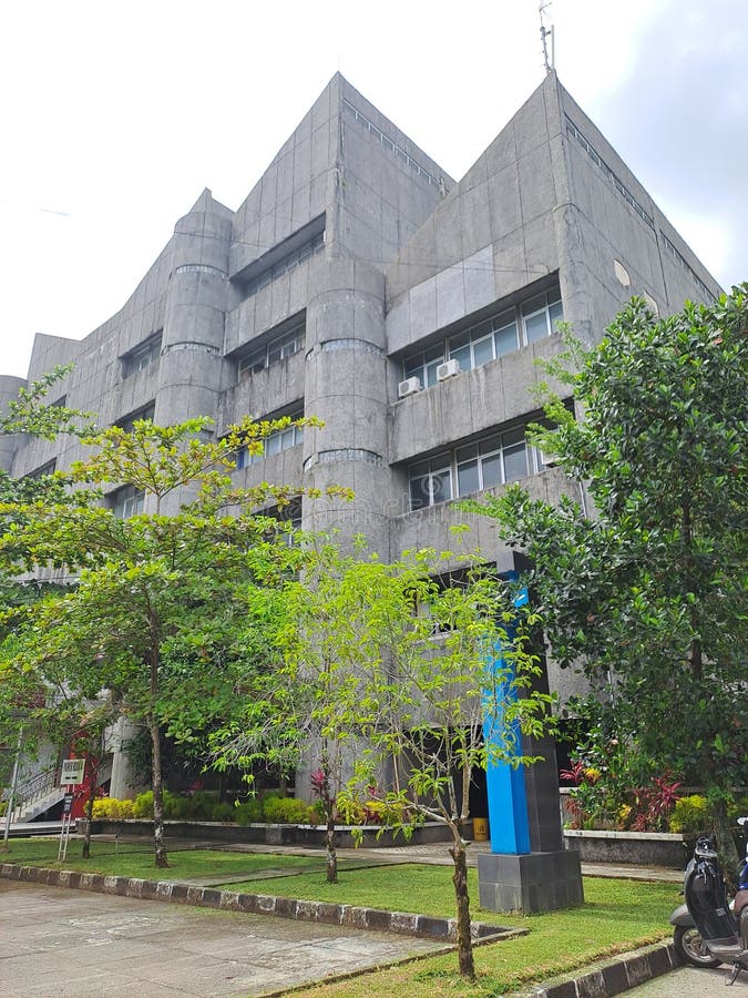 The Architecture of Campus Buildings is Unique and Beautiful Stock ...