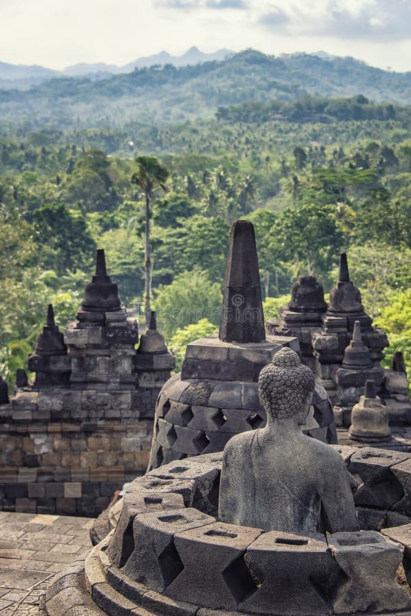 Architecture in Central Java Stock Image - Image of ancient, indonesia ...
