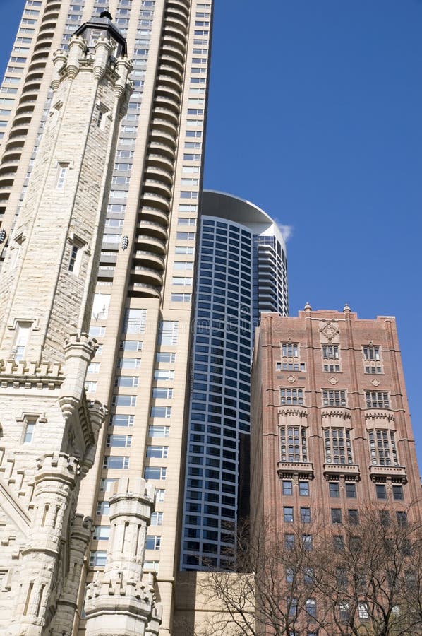 Architecture in Chicago stock image. Image of detail - 19603001