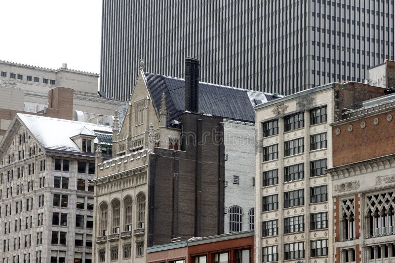Architecture of Chicago, Il Editorial Stock Image - Image of ...