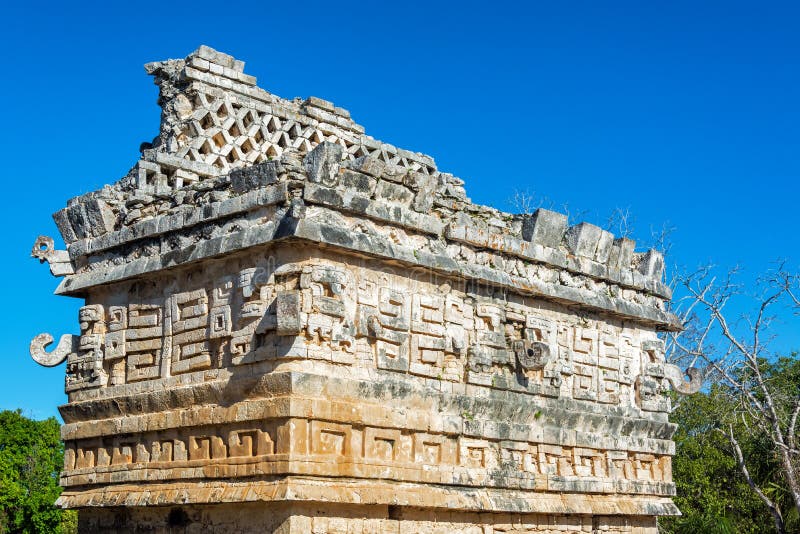 Architecture in Chichen Itza Stock Image - Image of architecture, ruins ...