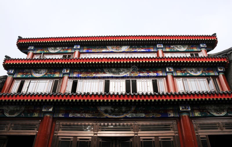 Architecture Of Chinese Ancient Building Picture. Image: 6540234